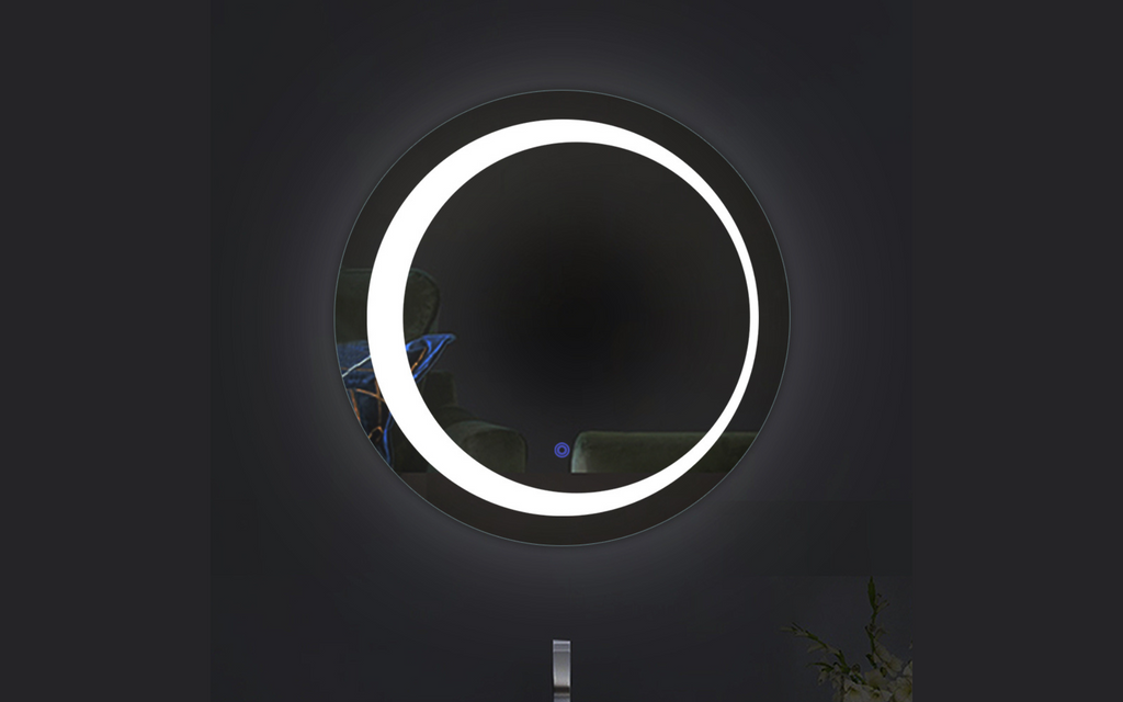 Illuminated Edged Round Glow - LED Round Mirror - Dual-Color – Bonito ...