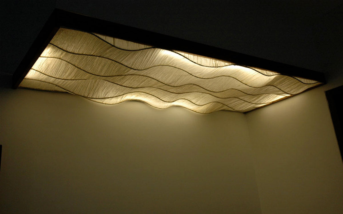 Artisanal Energy Saving Waves Ceiling Light – Bonito Studio