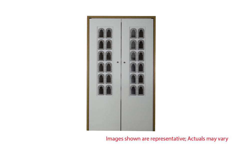 Wooden Home Temple Large With Pocket Doors Enclosure, Floating Shelves ...